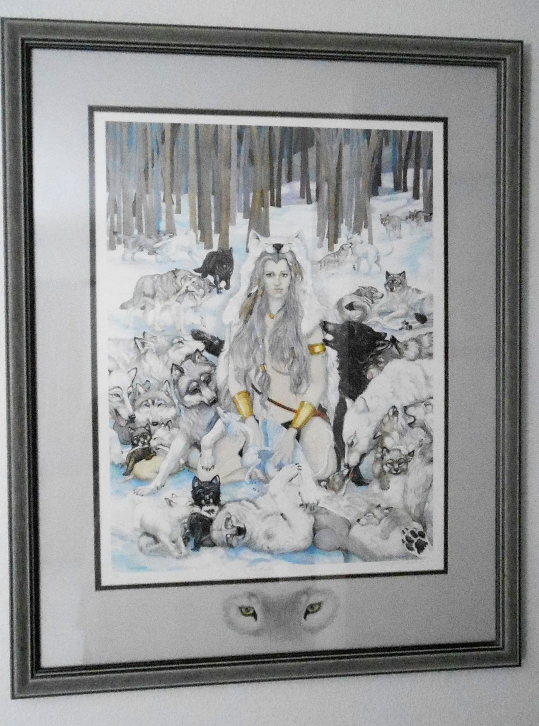 Fantasy Art P. D. Breeding Black AP "the Gather" Signed Artist Proof ...