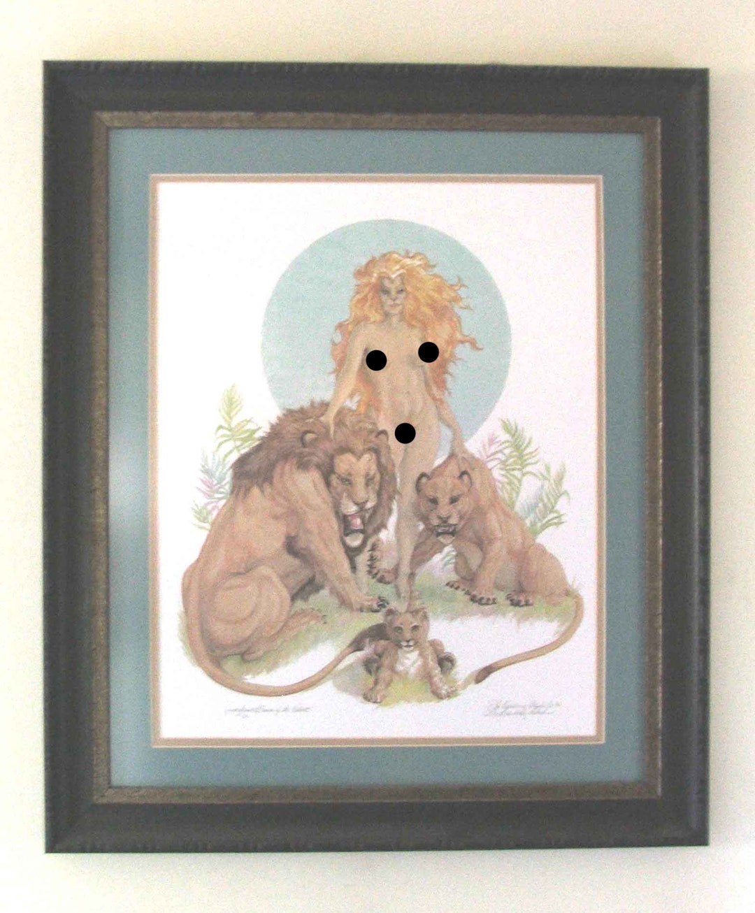 Fantasy Art P. D. Breeding Black Venus of the Veldt Janet Series#2 59/ ...