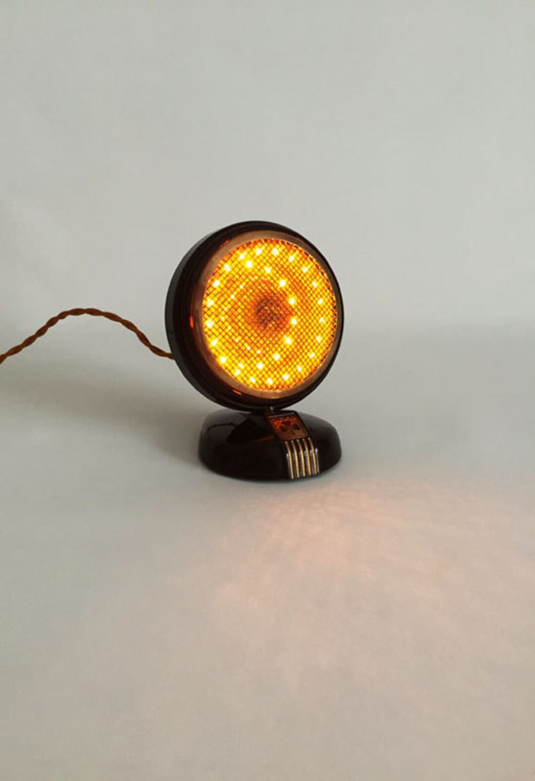 Upcycled Microphone Lamp. Night Light. Industrial Lighting. - Etsy