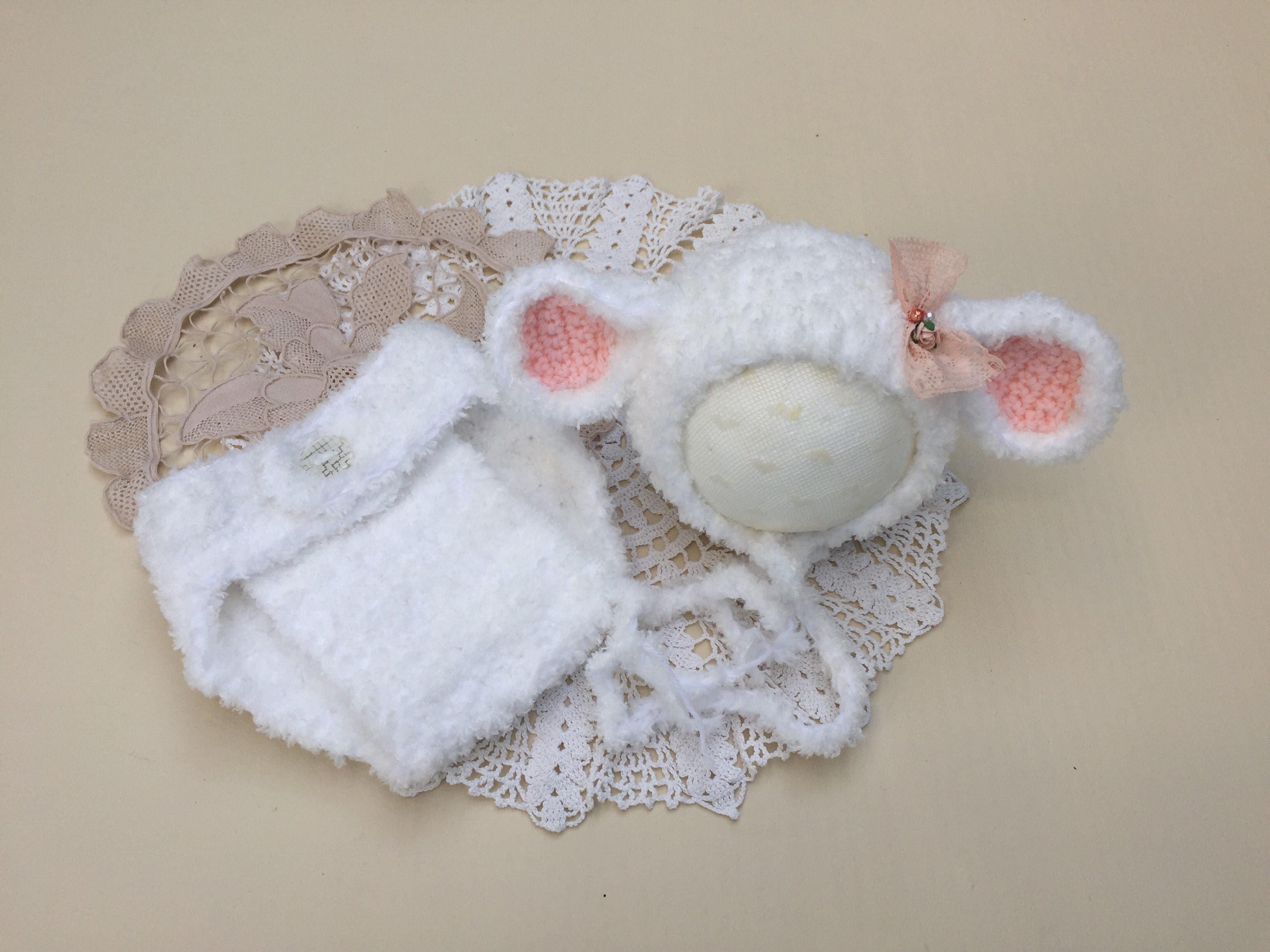 Baby Hat Newborn Lamb Sheep Farm Animal Beanie Baby Shower | Etsy