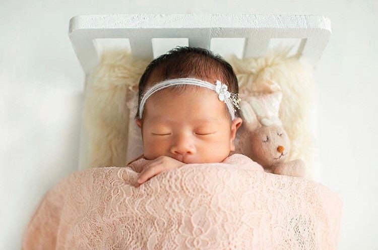 Baby HeadbandWhite Dainty Lace HeadbandBaby HaloNewborn | Etsy