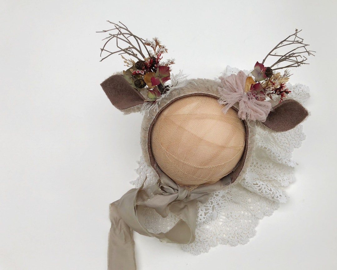Baby Deer Headband Crown, Christmas Baby Reindeer Headband, Deer ...