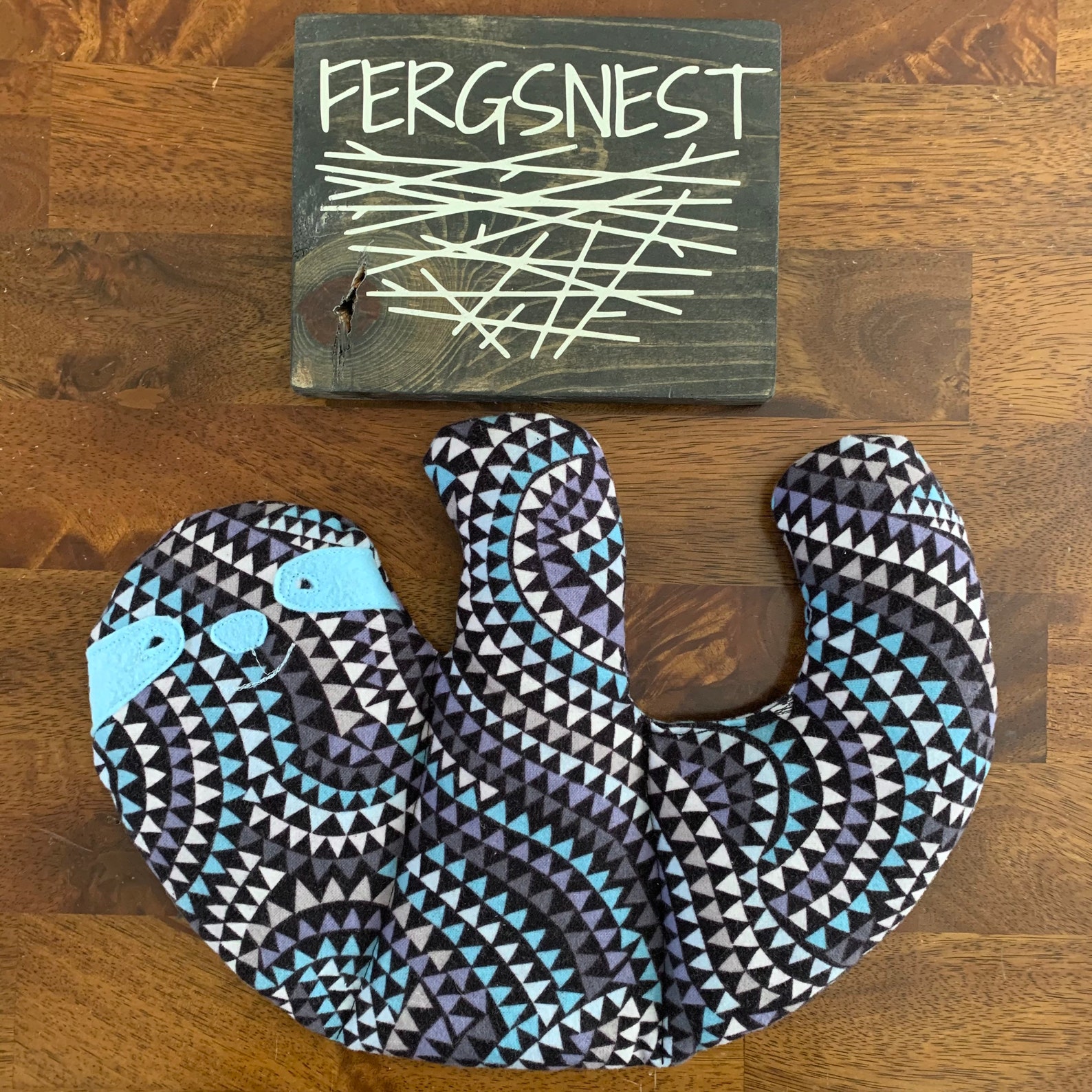 Shoulder Sloth Rice Pack Fergsnest Original Design Sloth - Etsy