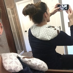 Shoulder Sloth Rice Pack, Fergsnest Original Design, Sloth Gift, Sloth ...