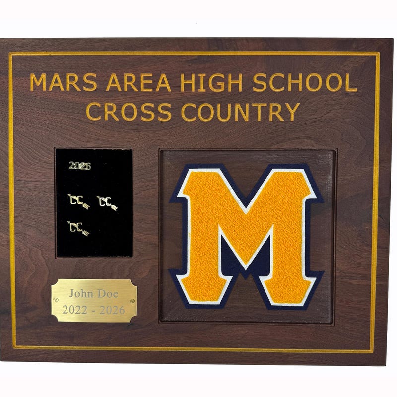 Walnut Wall Letter - Etsy