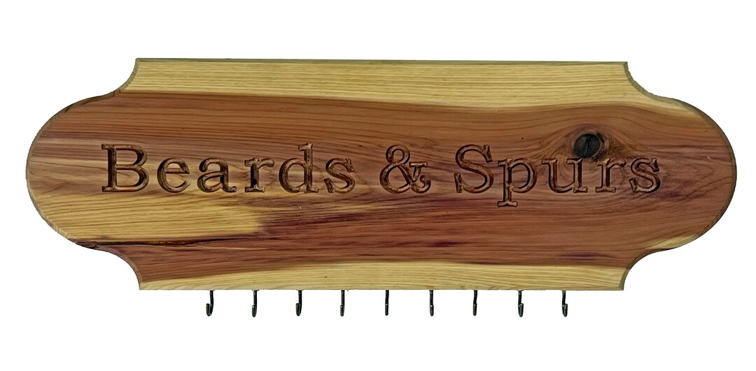 Turkey Beard and Spur Display W/ Many Options & Wood Typs Customizeable ...