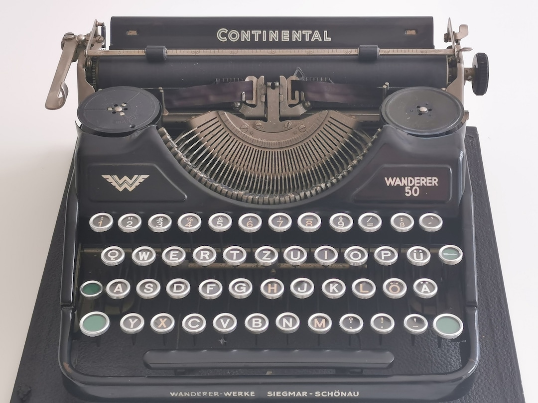 Continental Typewriter Wanderer 50 in Excellent Working Condition ...