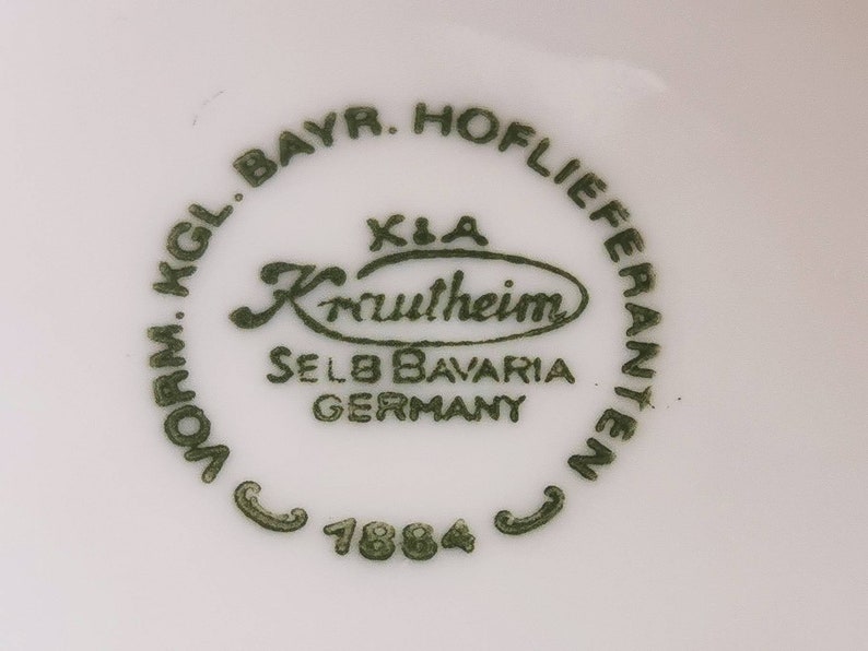 Krautheim Vintage Porcelain Vase From Selb Bavaria Germany c. 1930 - Etsy