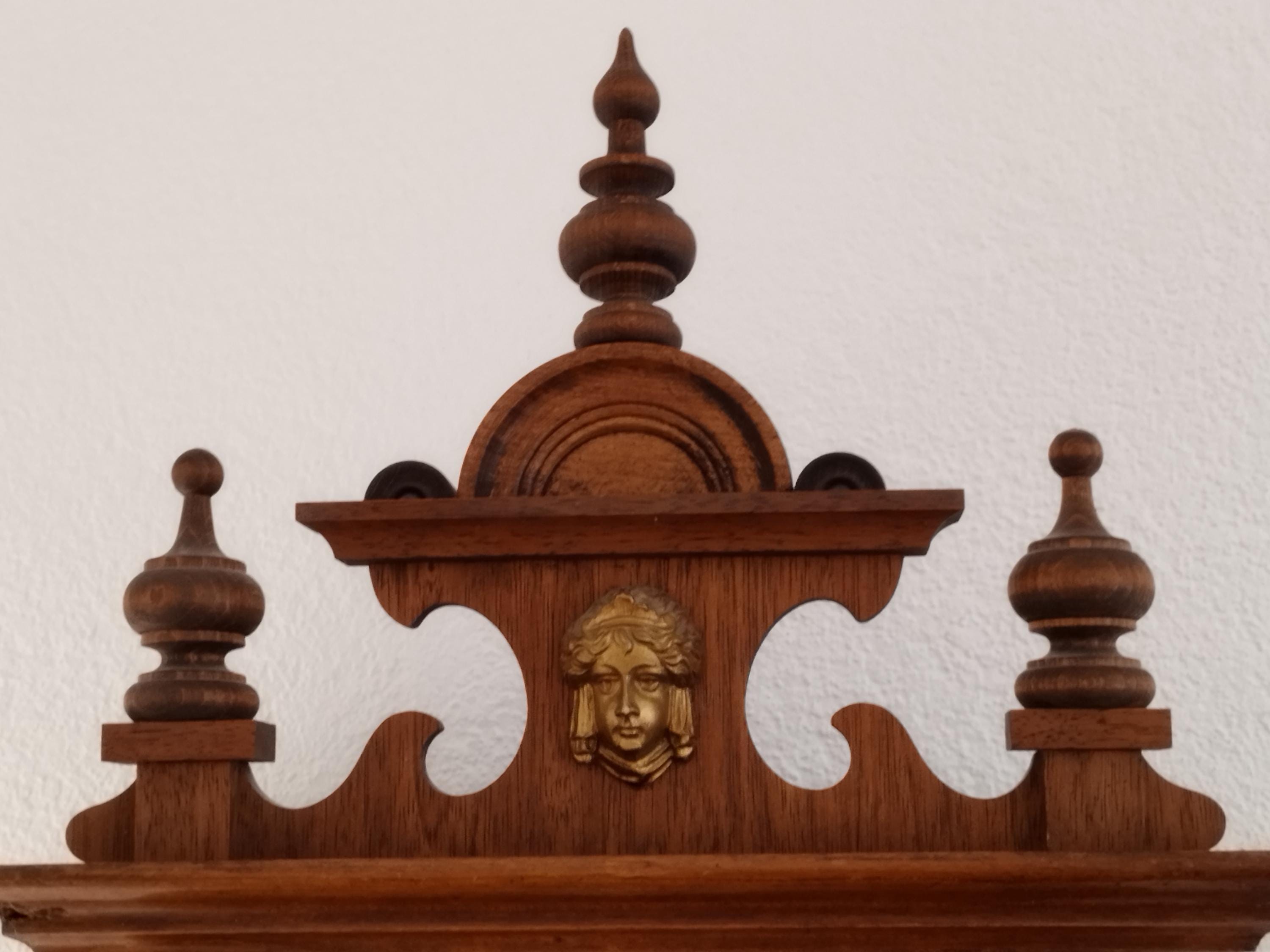 Vintage RA Pendulum Chiming Wall Clock, Made in Switzerland (c. 1910 ...