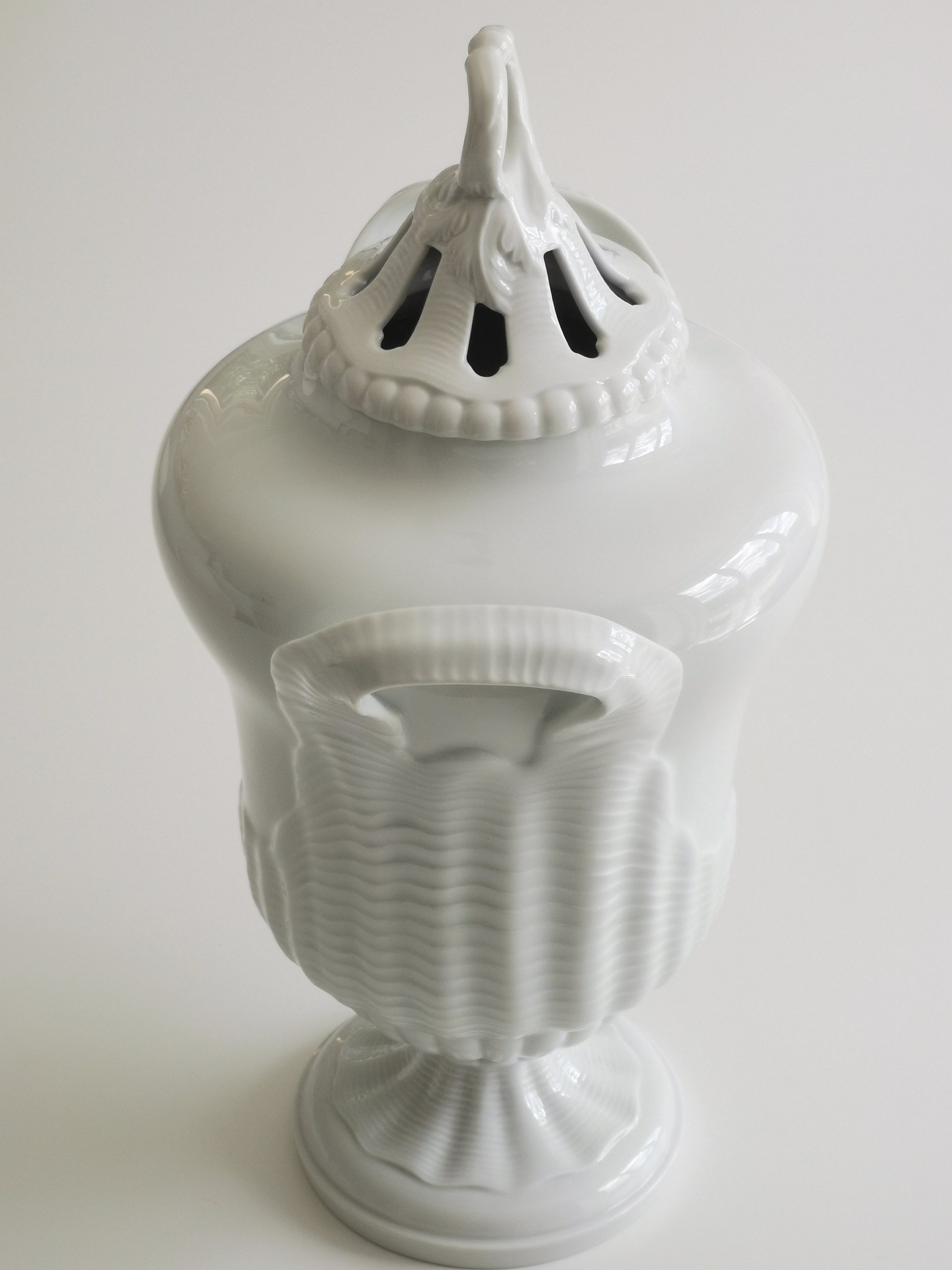 Fürstenberg Porcelain Factory Vintage Large White Porcelain - Etsy