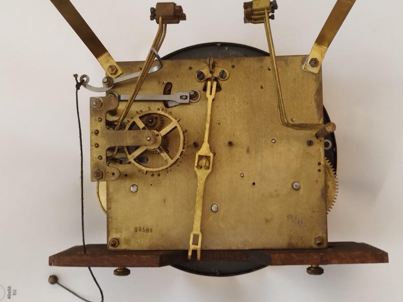 Gustav Becker Vintage R/A Regulator Pendulum Westminster Chiming Wall ...