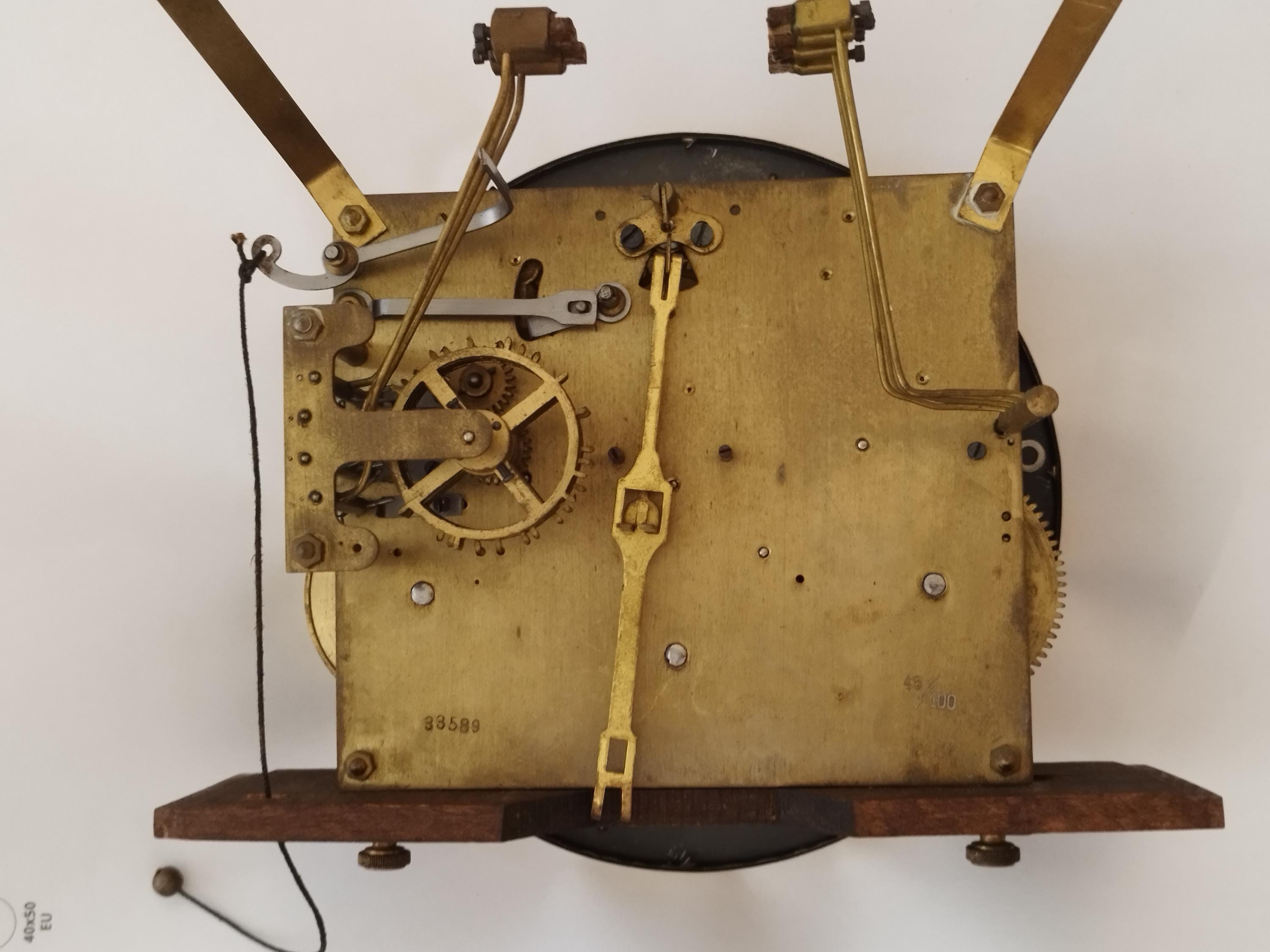 Gustav Becker Vintage R/A Regulator Pendulum Westminster Chiming Wall ...