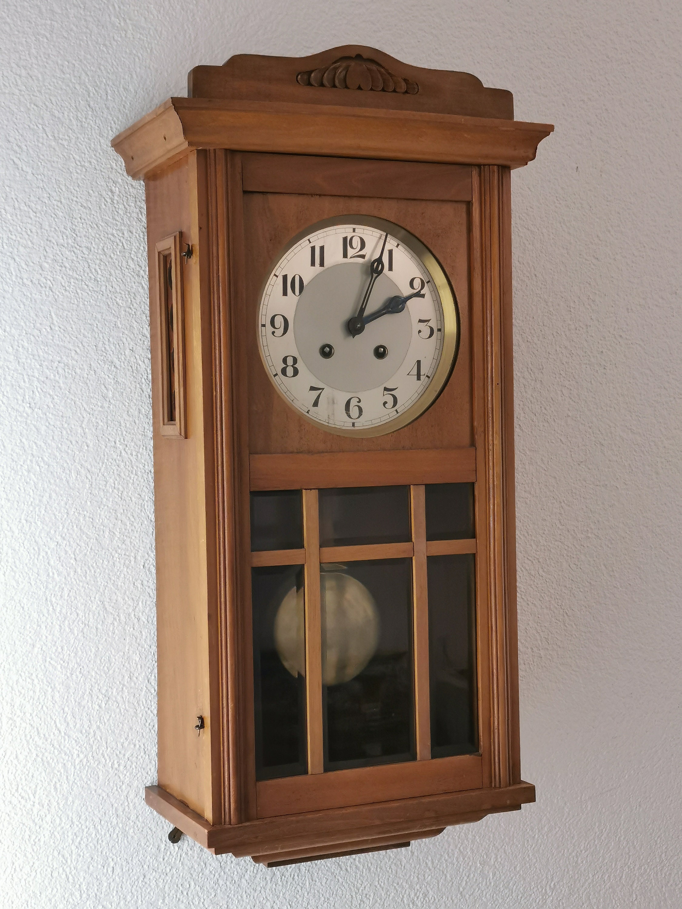Lenzkirch Vintage R/A Regulator Pendulum Chiming Wall Clock, 2 Million ...