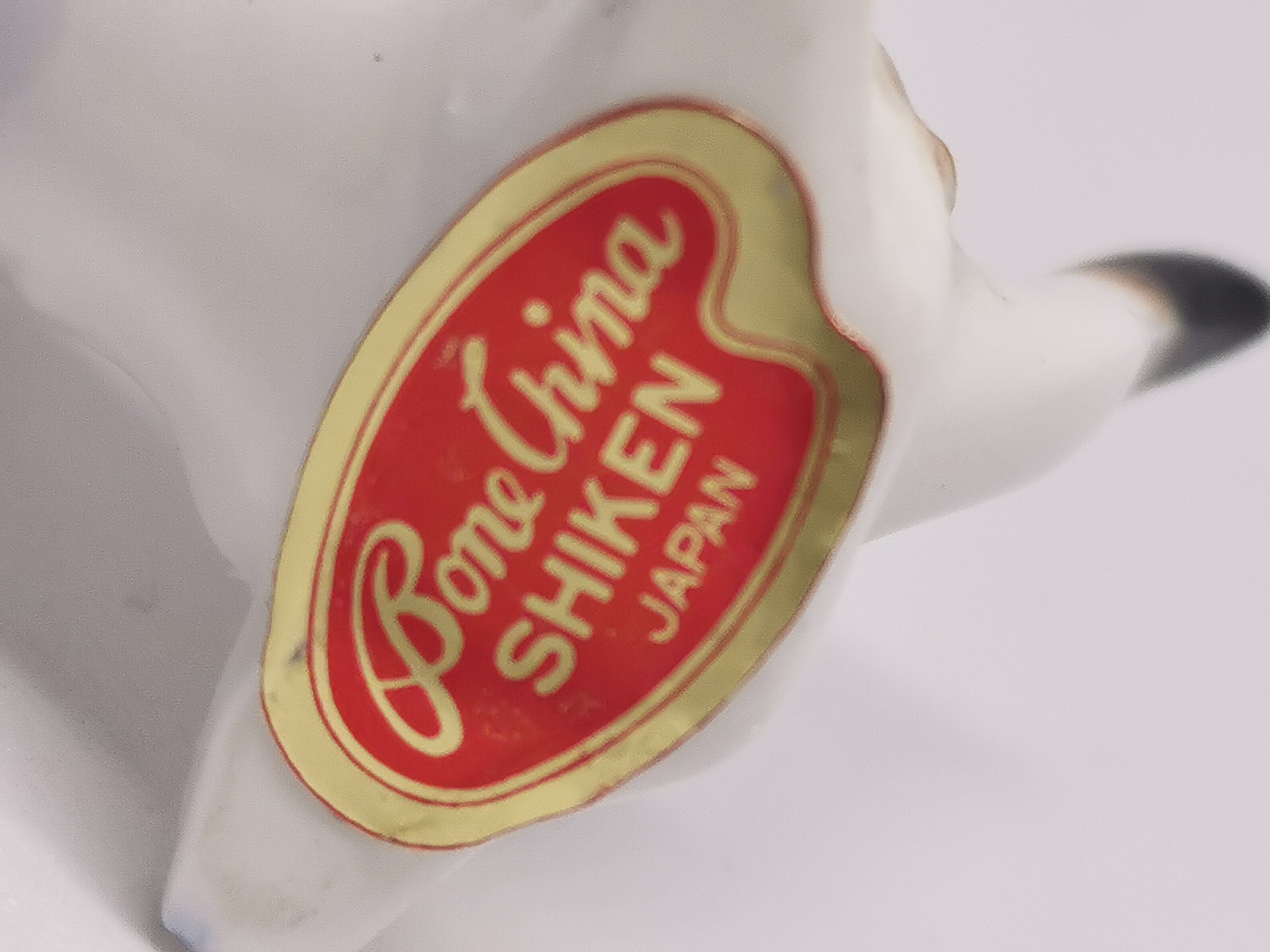 Shiken Porcelain Cat Figurines Fine Bone China, Japan cca. 1950s - Etsy