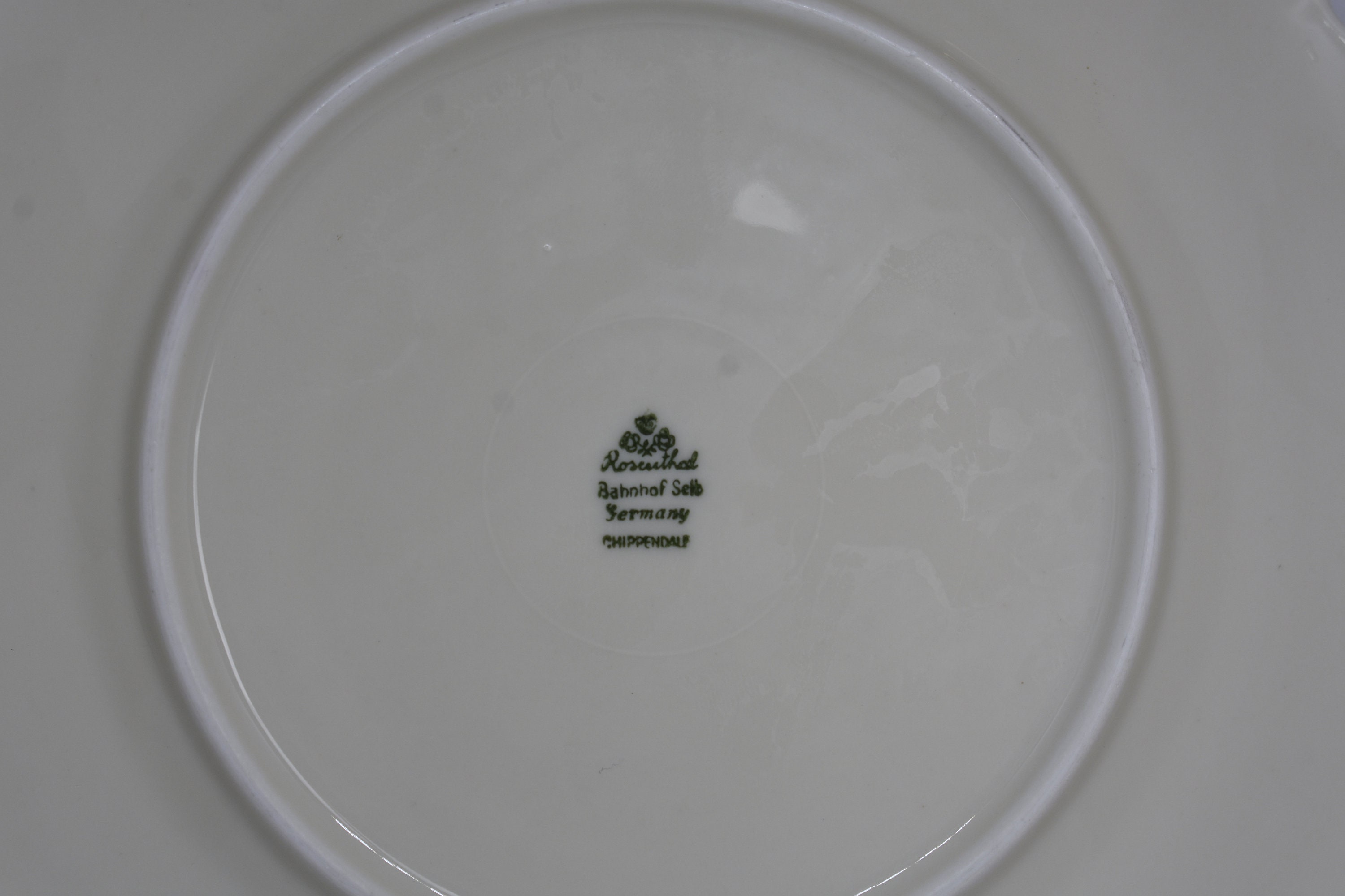 Rosenthal "chippendale" Eleanor Pattern Vintage Fine Bone China ...