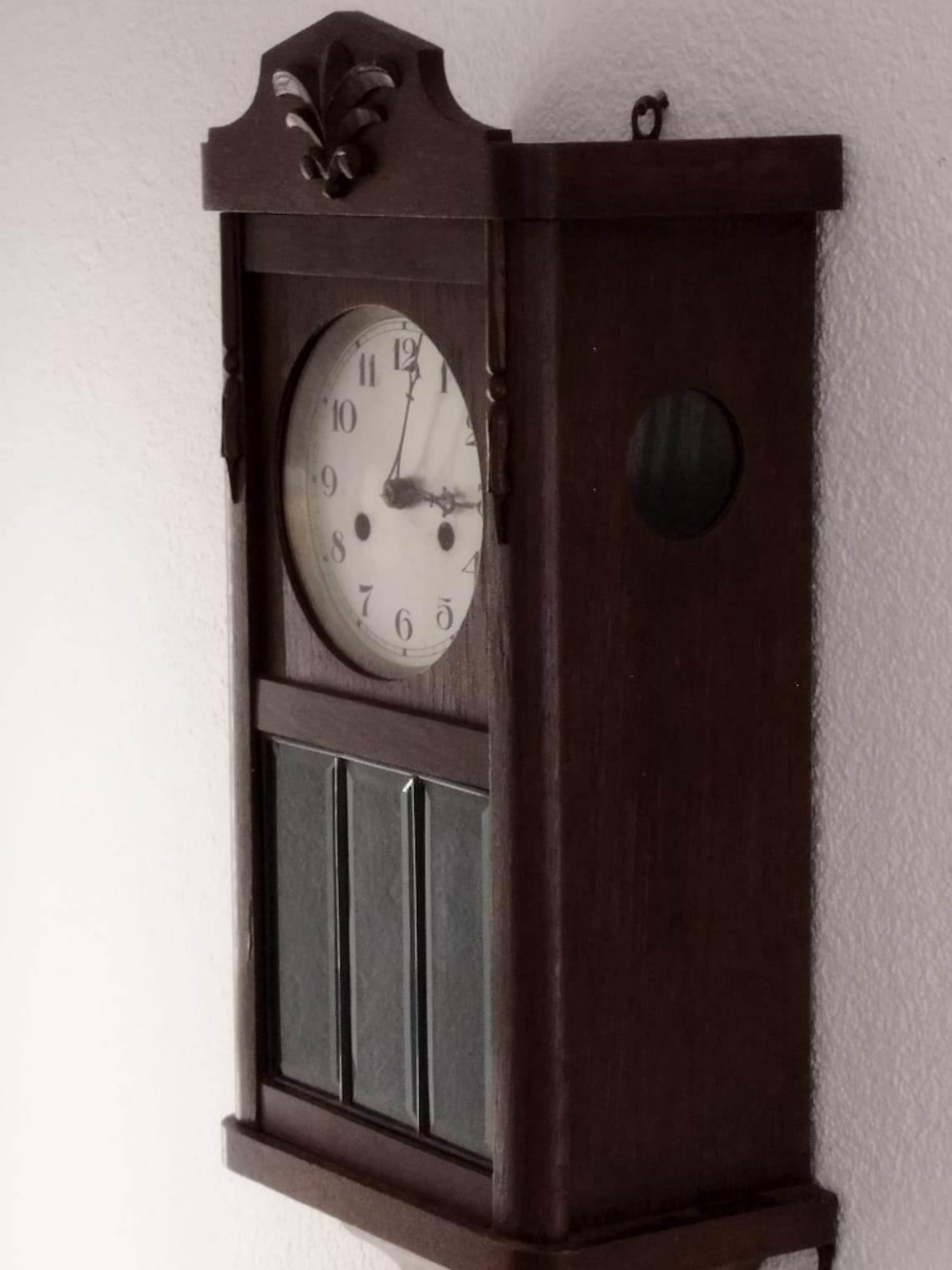Vintage RA Pendulum Chiming Wall Clock With Model 299m Movement ...