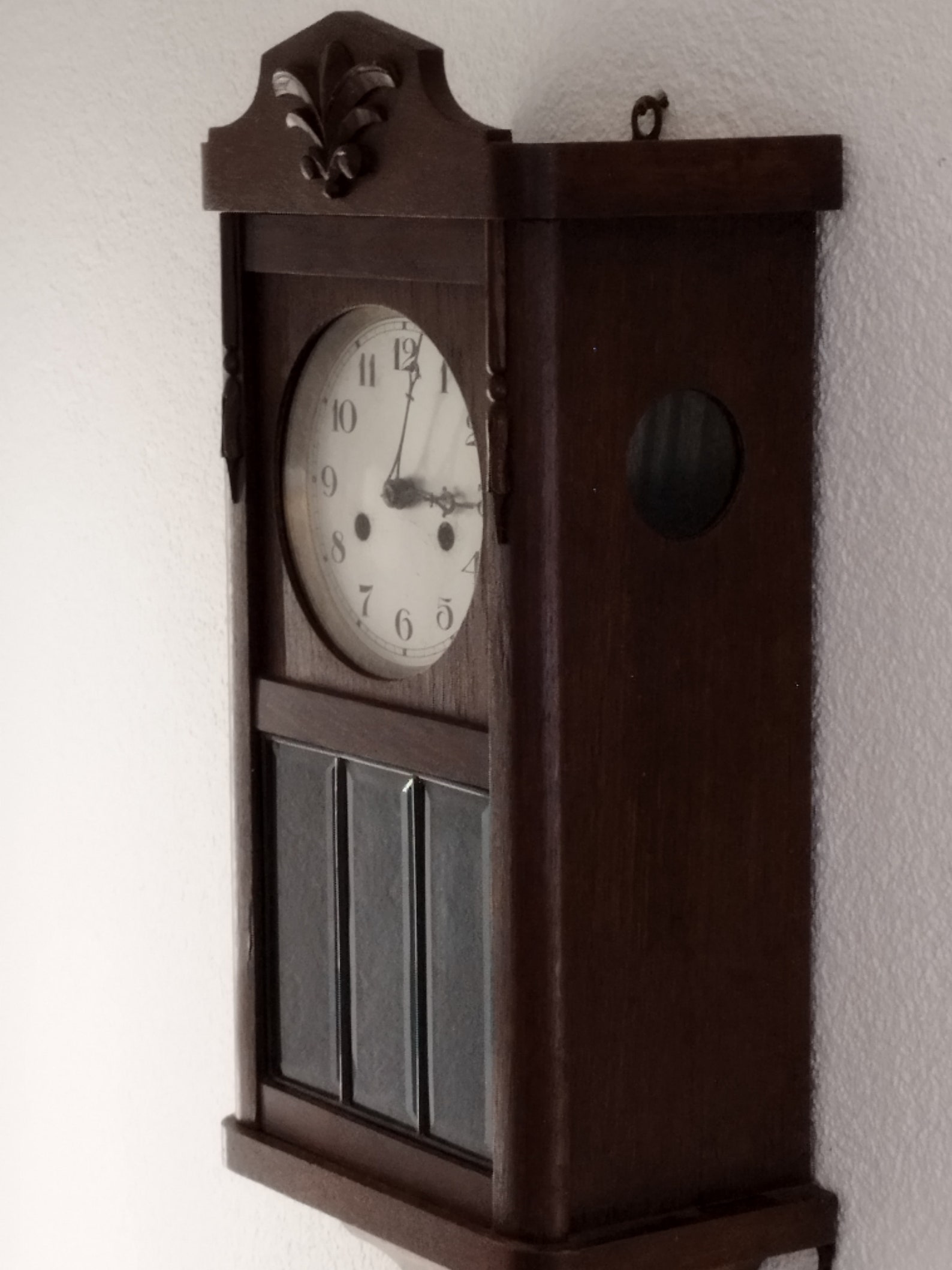 Vintage RA Pendulum Chiming Wall Clock With Model 299m Movement ...