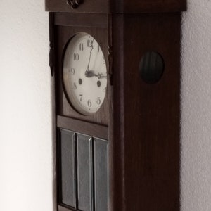 Vintage RA Pendulum Chiming Wall Clock With Model 299m Movement ...