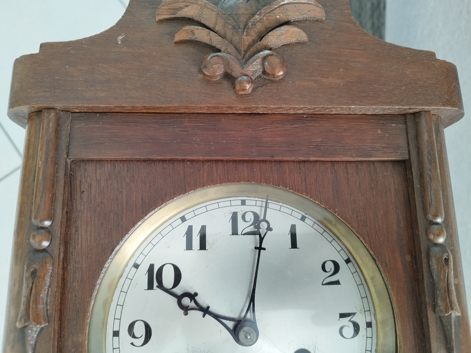 Vintage RA Pendulum Chiming Wall Clock With Model 299m Movement ...