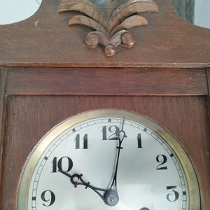 Vintage RA Pendulum Chiming Wall Clock With Model 299m Movement ...