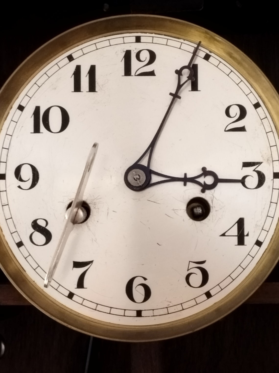 Vintage RA Pendulum Chiming Wall Clock With Model 299m Movement ...