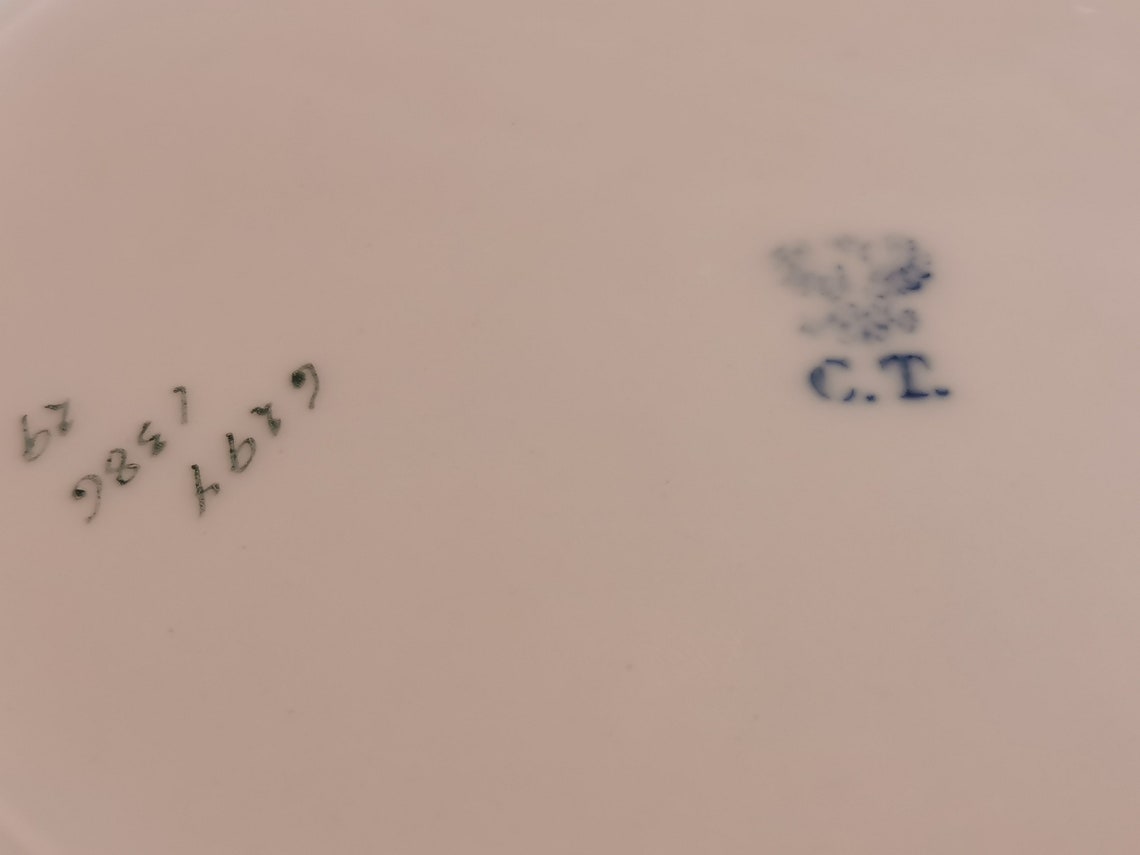 Carl Tielsch Altwasser 3 Piece Tea Cup, Saucer and Serving Plate ...