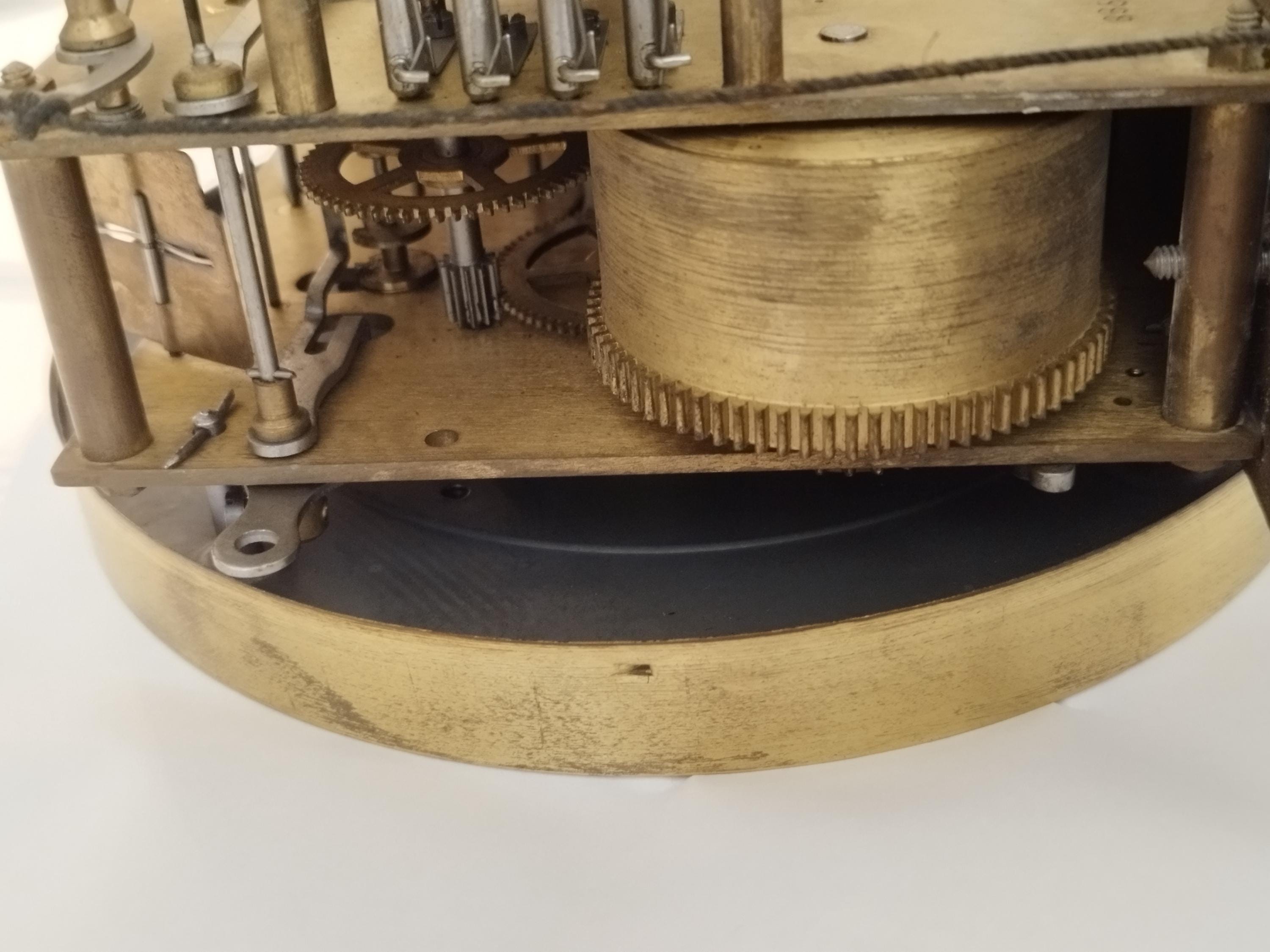 Gustav Becker Vintage R/A Regulator Pendulum Westminster Chiming Wall ...