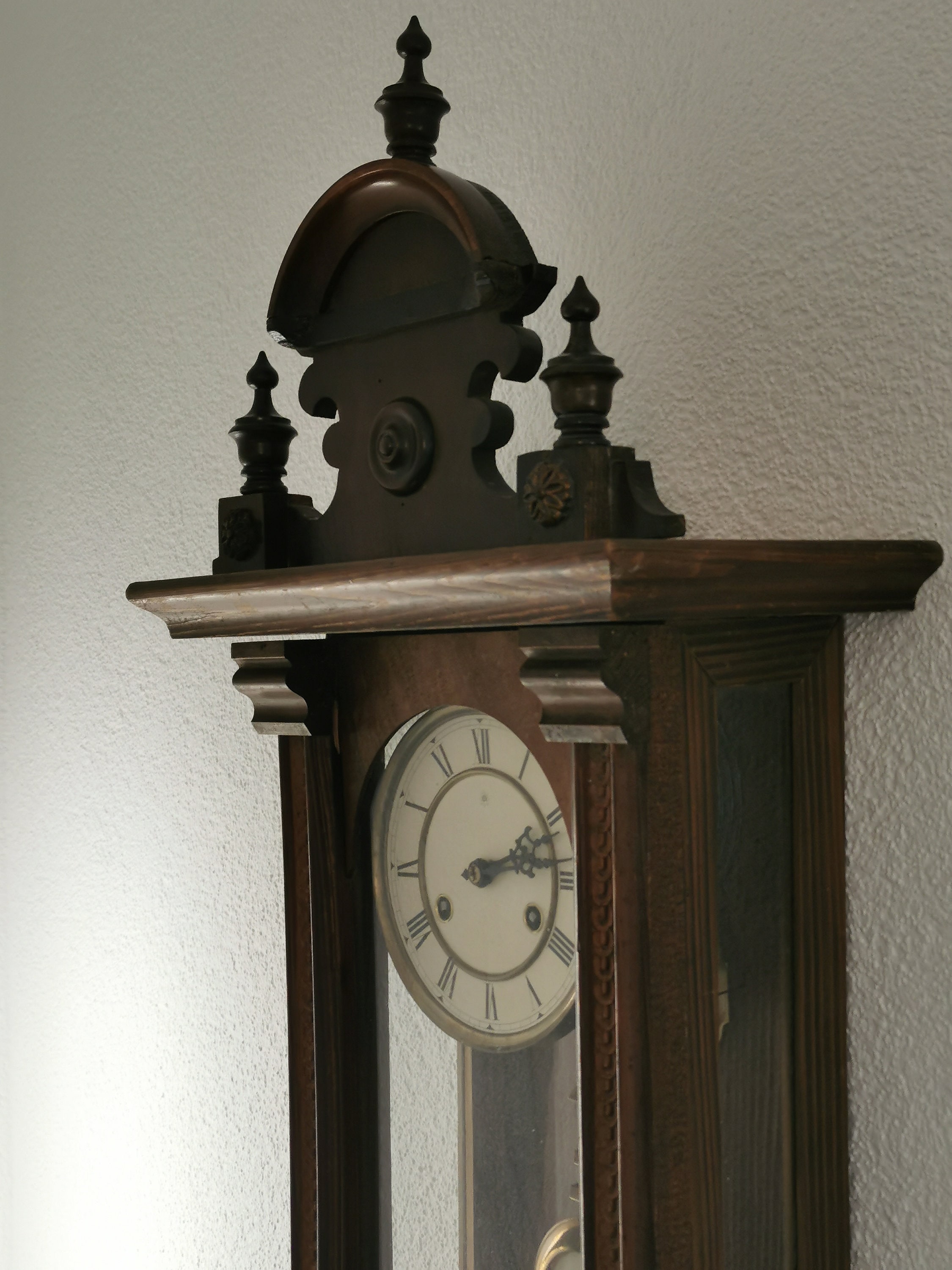Junghans Vintage RA Pendulum Chiming Wall Clock Germany (c. 1910) - Etsy