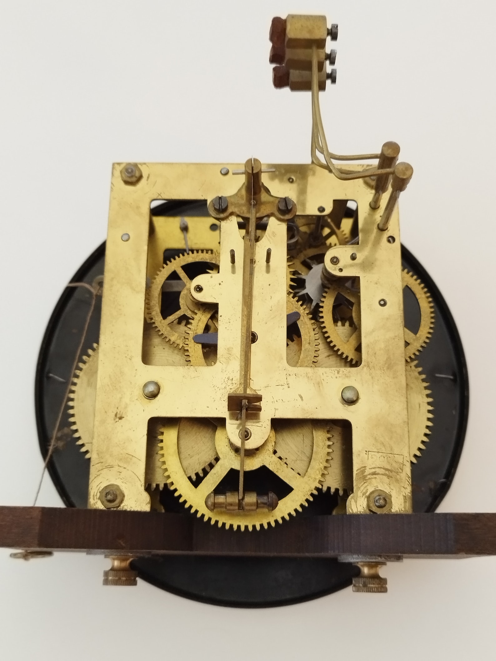 Vintage RA Pendulum Chiming Wall Clock With Model 299m Movement ...