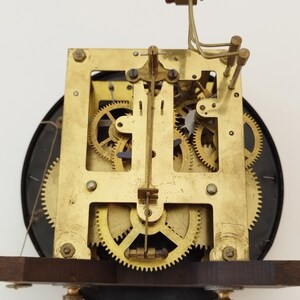 Vintage RA Pendulum Chiming Wall Clock With Model 299m Movement ...