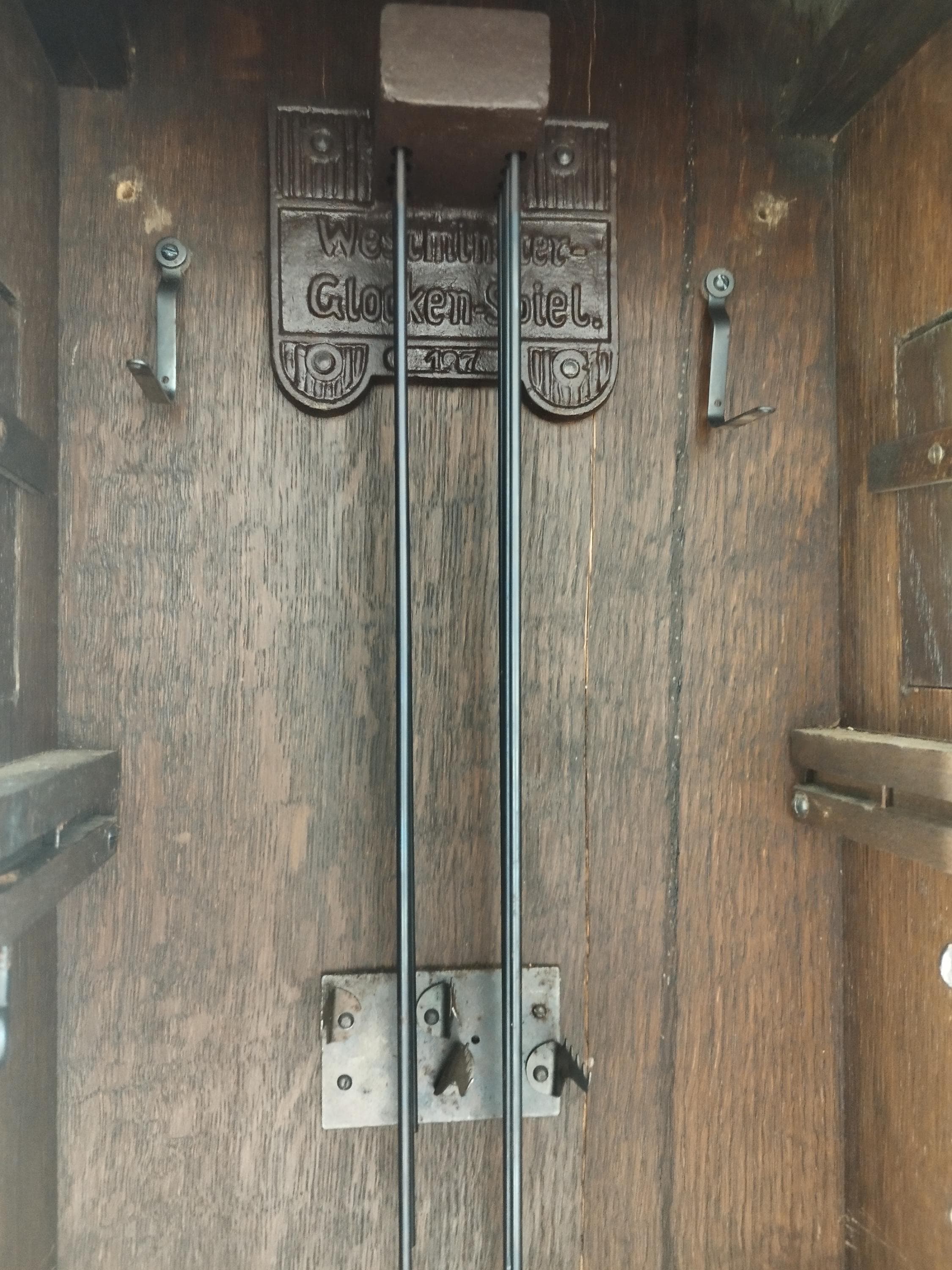 Gustav Becker Vintage R/A Regulator Pendulum Westminster Chiming Wall ...