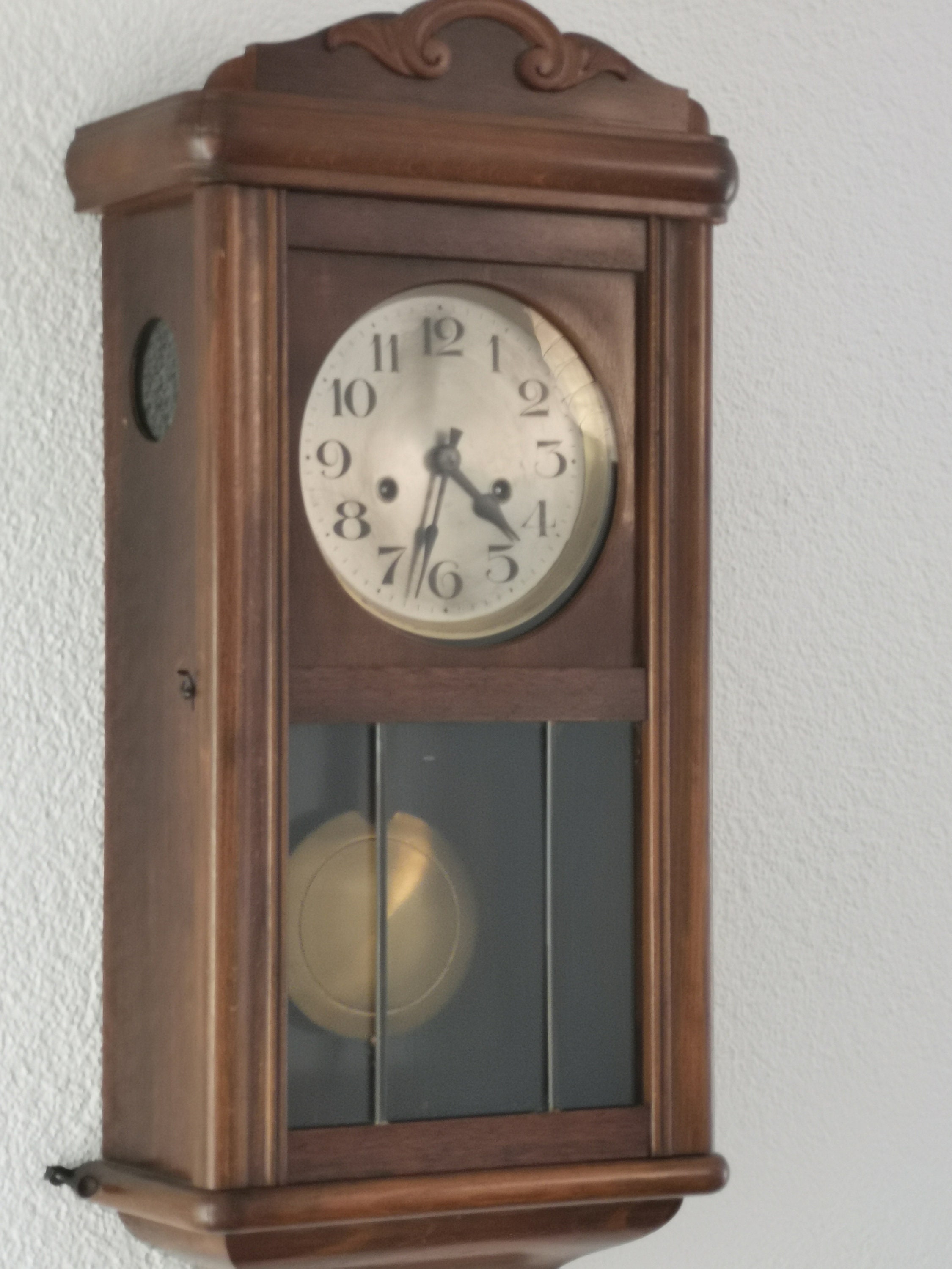 Hamburg American Corporation HAC Vintage R/A Regulator Pendulum Chiming ...