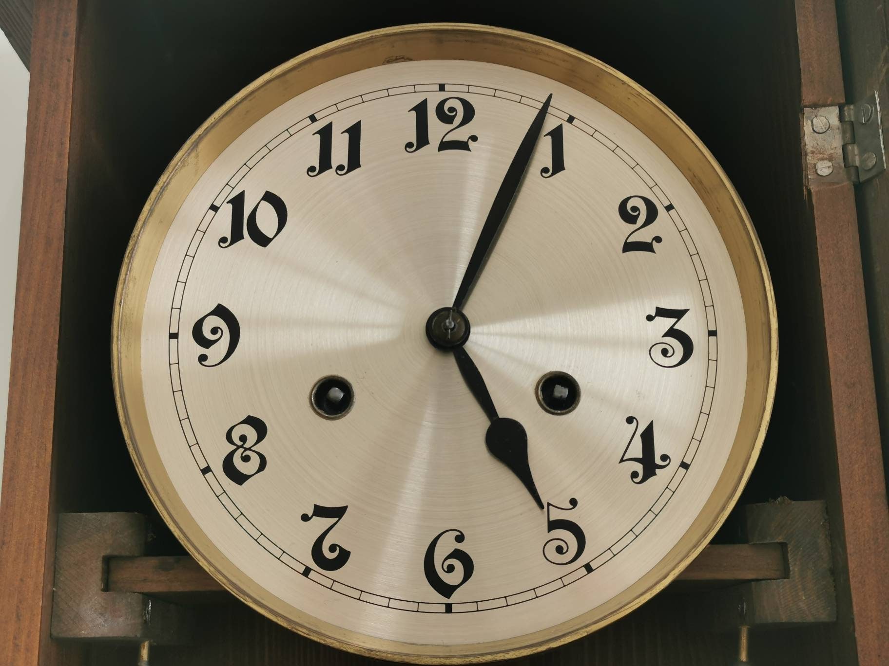 Junghans Vintage RA Pendulum Chiming Wall Clock Germany (c. 1910) - Etsy