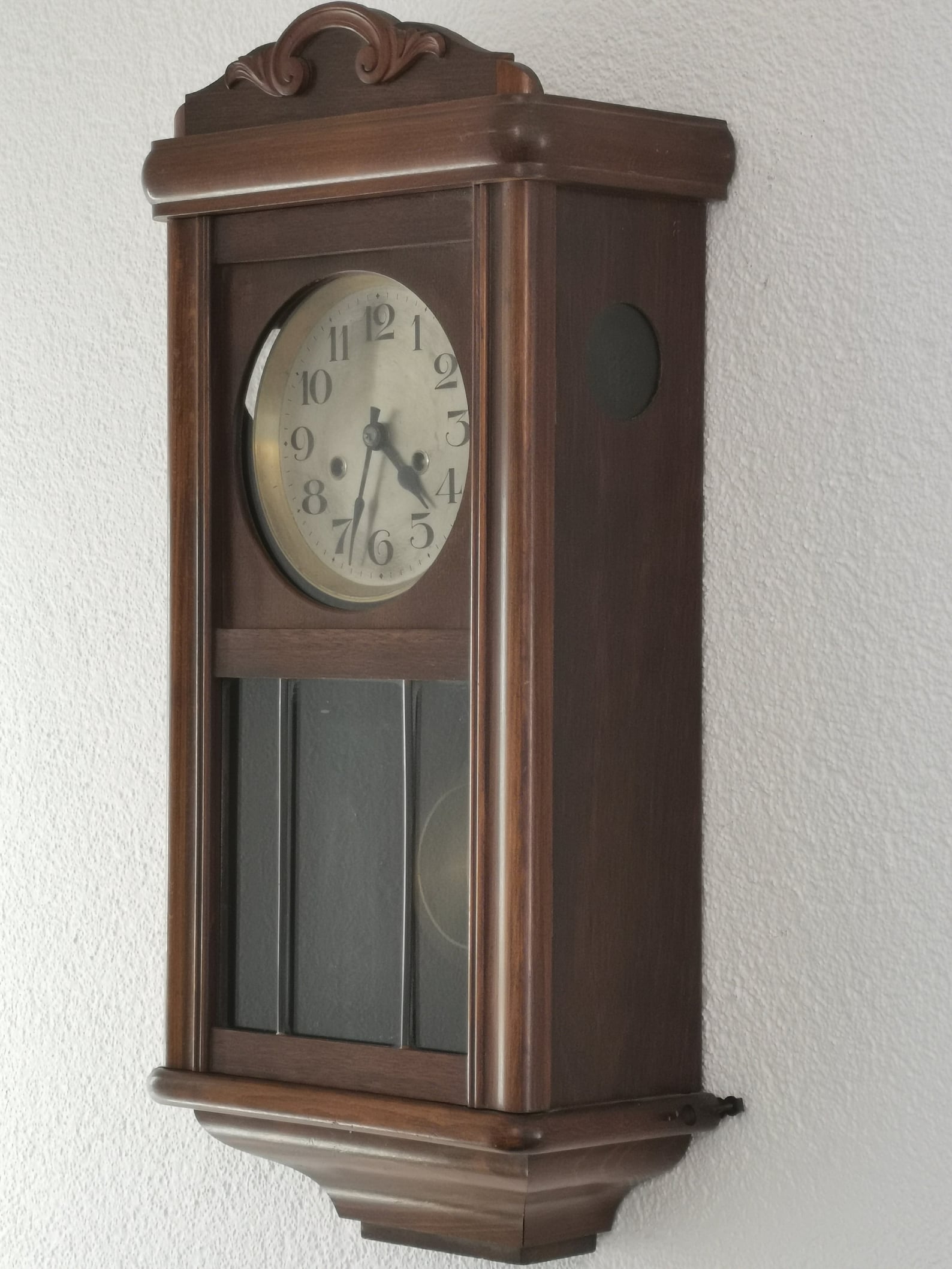 Hamburg American Corporation HAC Vintage R/A Regulator Pendulum Chiming ...