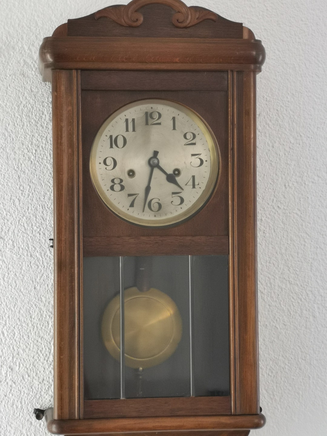 Hamburg American Corporation HAC Vintage R/A Regulator Pendulum Chiming ...