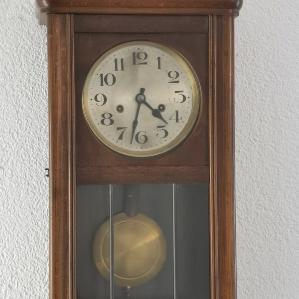 Antique Regulator Pendulum Wall Clock - Etsy