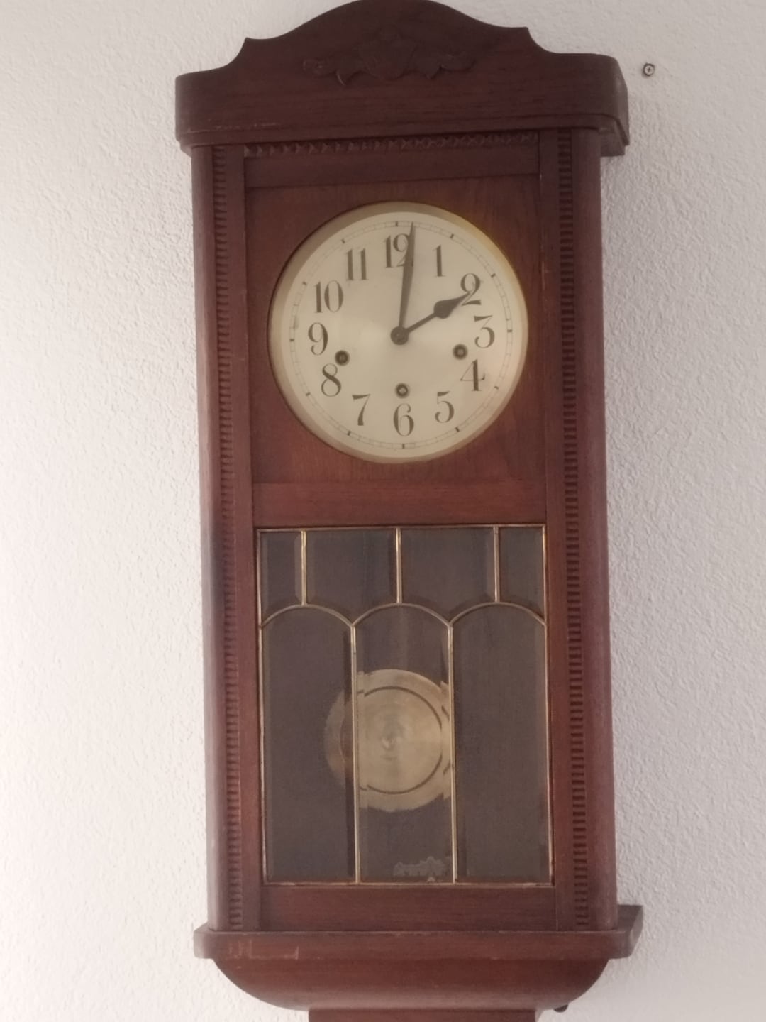 Lenzkirch Vintage R/A Regulator Pendulum Westminster Chiming Wall Clock ...