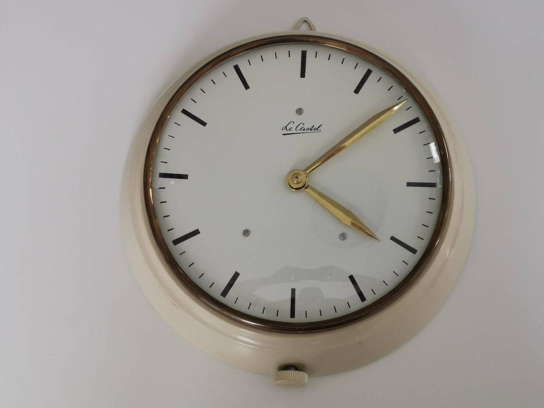 Le Castel Mechanical Wall Clock Neuchâtel Switzerland c. - Etsy