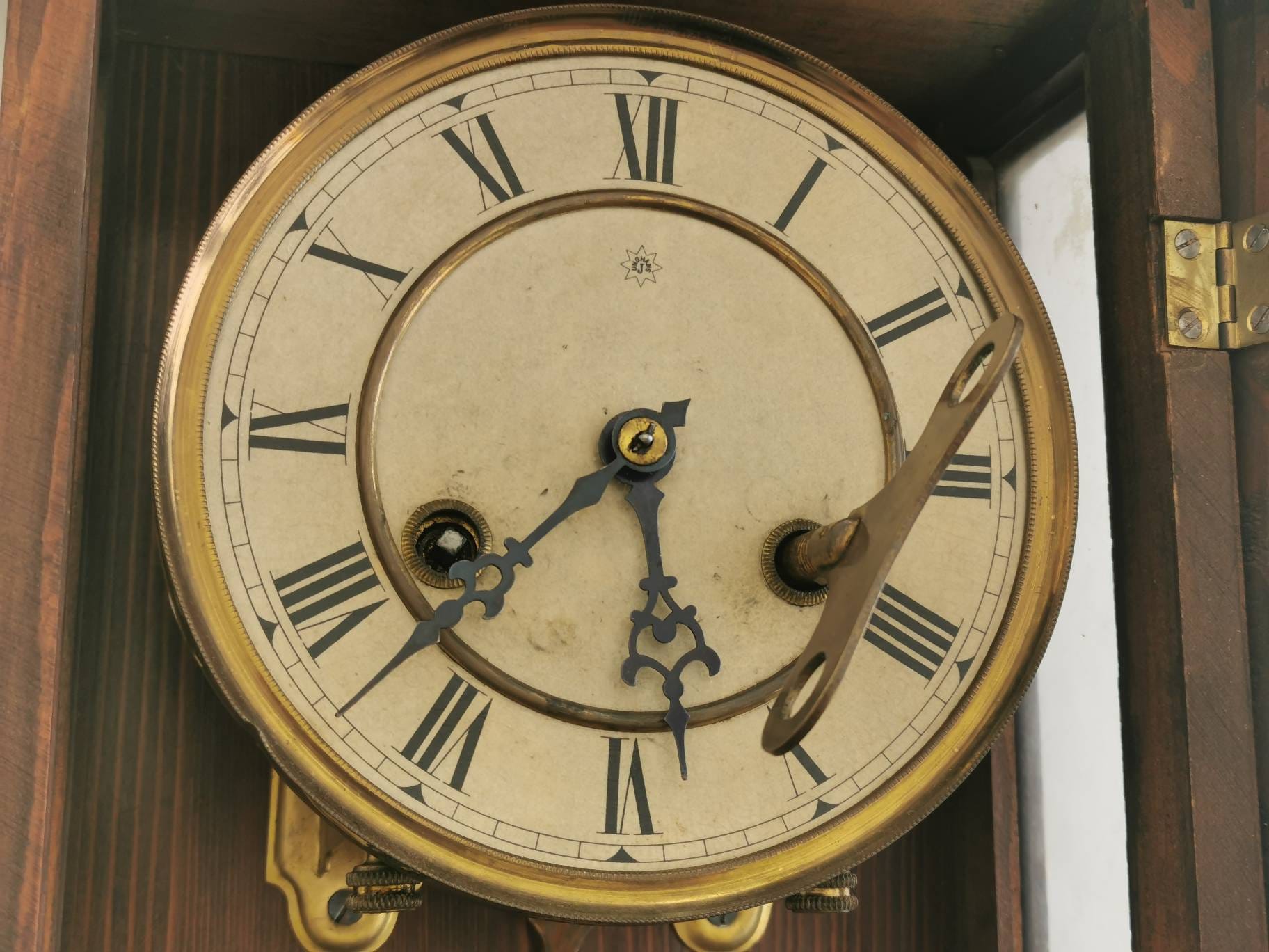 Junghans Vintage RA Pendulum Chiming Wall Clock Germany c. - Etsy