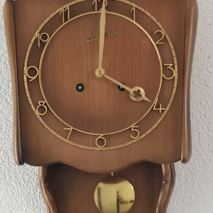 Le Castel RA Regulator Pendulum Bell Chiming Wall Clock, Germany (c ...