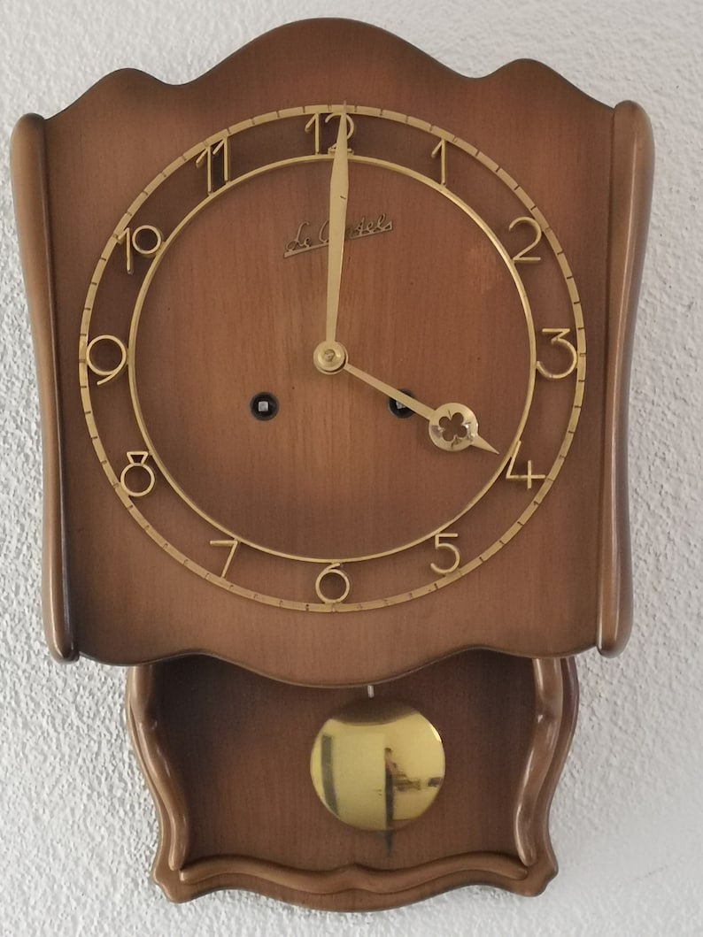 Le Castel RA Regulator Pendulum Bell Chiming Wall Clock, Germany (c ...