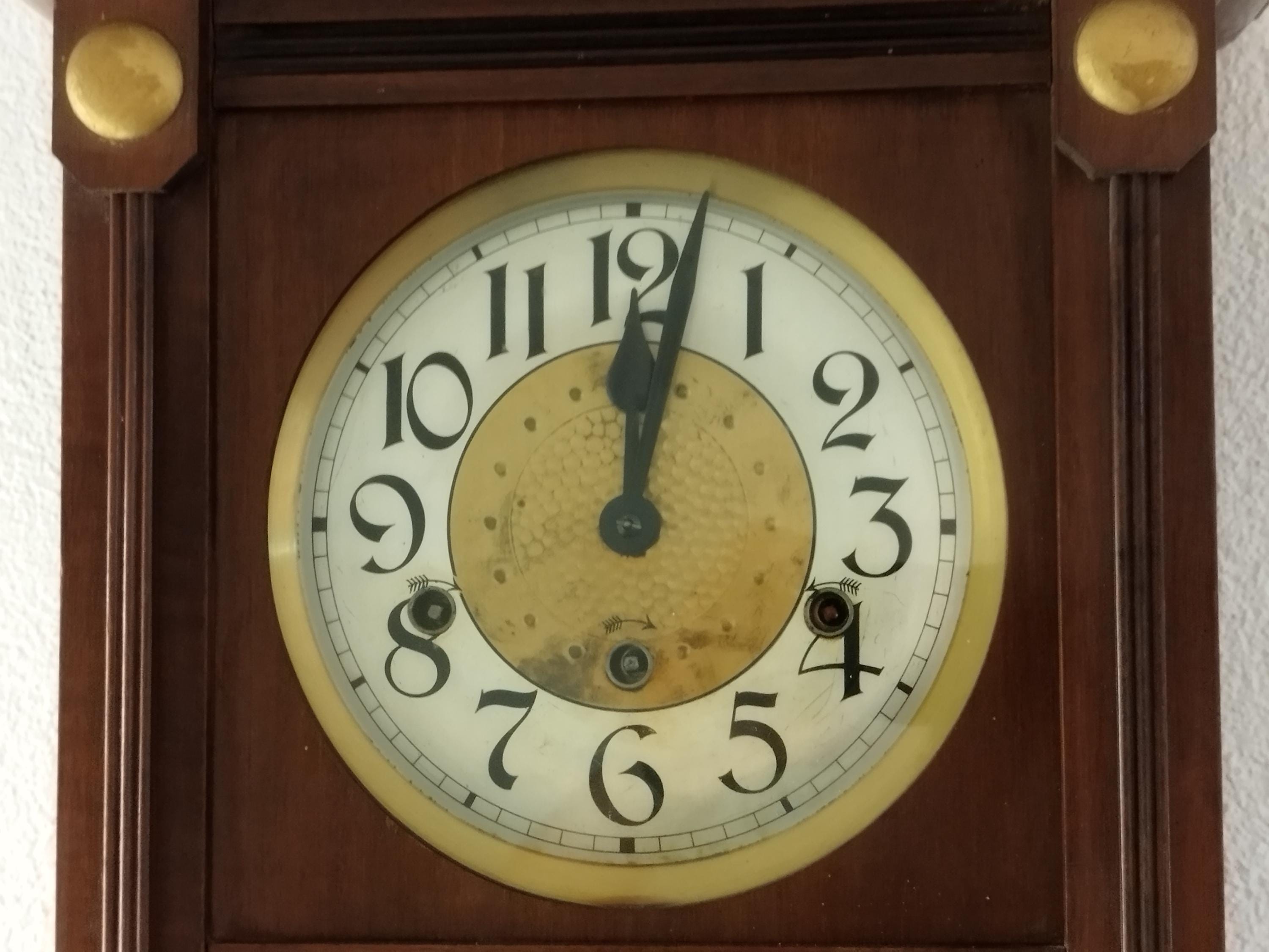 Vintage R/A Regulator Pendulum Westminster Chiming Wall Clock Germany ...