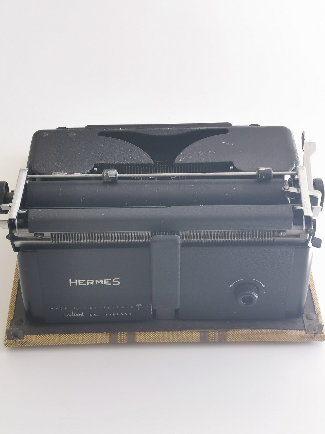 Hermes 2000 Iconic Portable Typewriter From the 1950s in Excellent ...