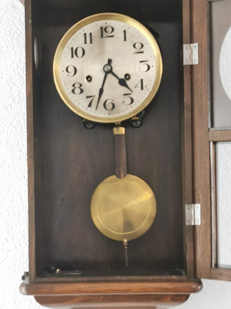 Hamburg American Corporation HAC Vintage R/A Regulator Pendulum Chiming ...