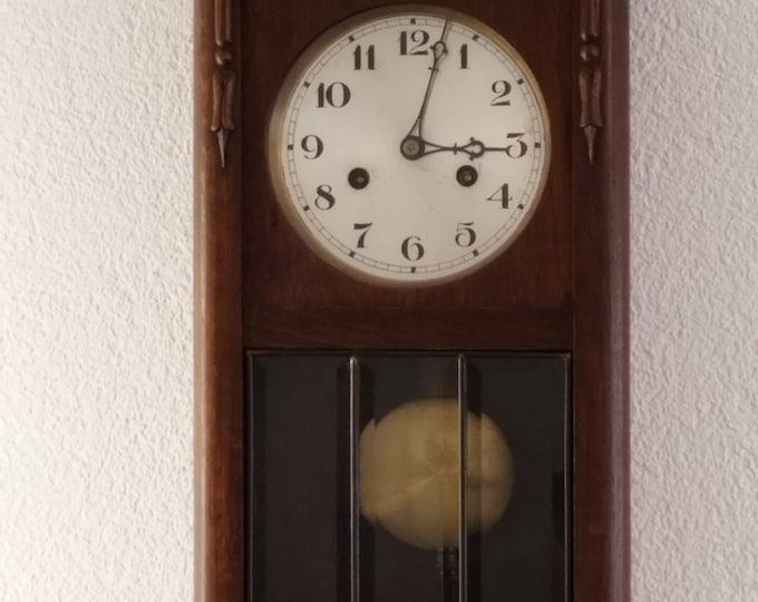 Vintage RA Pendulum Chiming Wall Clock With Model 299m Movement ...