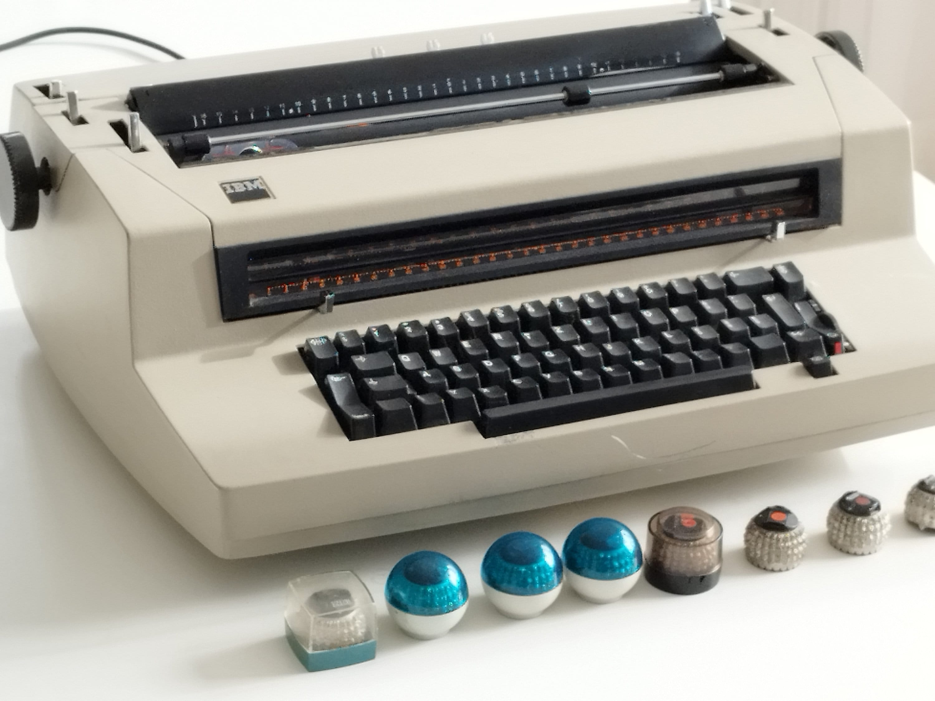 IBM Selectric II golf Ball Vintage Electric Typewriter in Original ...