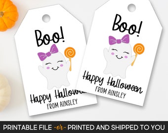 Fa-boo-lous Halloween Tags. Hope Your Halloween is - Etsy