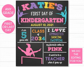 Astronaut First Day of School Sign Outer Space First Day of - Etsy