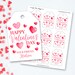 Hearts Valentine's Day Tag, Hearts Valentine's Tag, Heart Tags ...