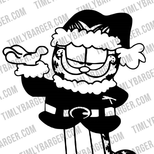 Garfield Svg - Etsy